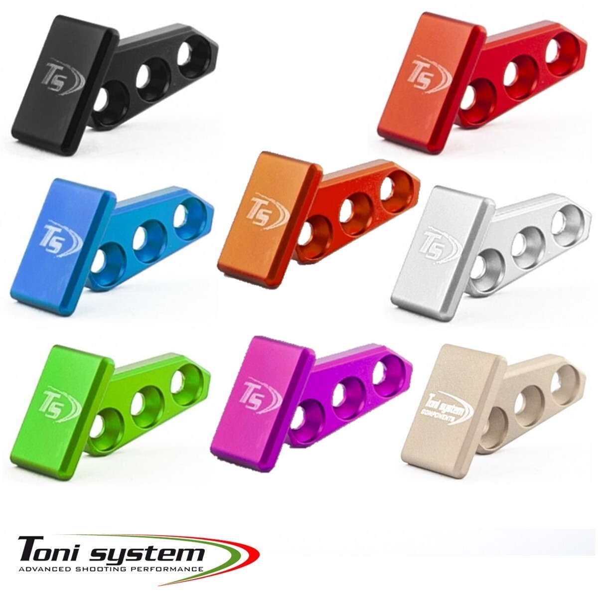 Toni System Thumb Rest - Left Handed User - 3 Holes